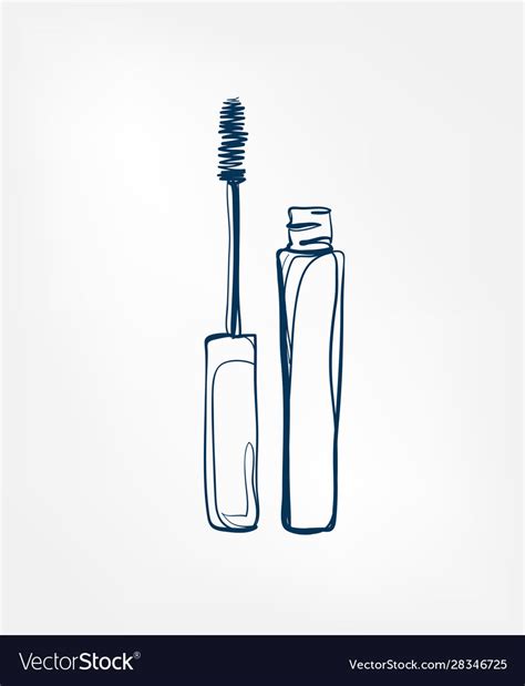 Mascara Brush Clip Art