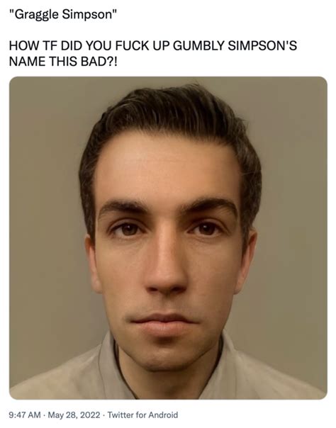 Graggle Simpson Gumbly Graggle Simpson Know Your Meme