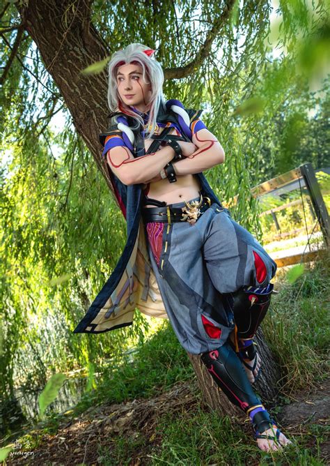 Arataki The One And Oni Itto R Genshinimpactcosplays