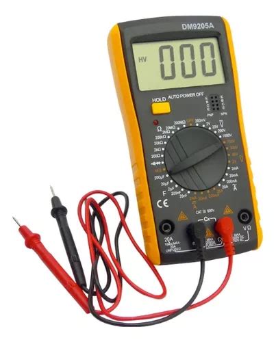 Testador Multitestador De Multímetro Digital Profissional Estojo Mercadolivre
