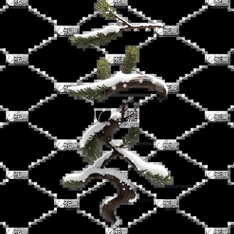 冬天通用立冬节气异形同构艺术字素材 花瓣网