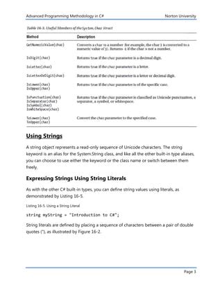 Chapter Usage Of Build In Functions Or Methods PDF