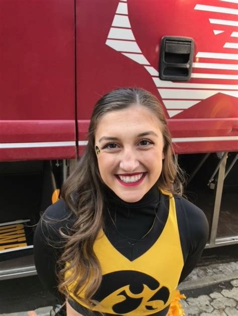 Tourney Talk Hoopshd Interviews Iowa Cheerleader Libby Brosius And Dancer Cassidy Erner Hoops Hd