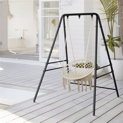 Winado Large Indooroutdoor Heavy Duty Steel Hammock Chair Stand