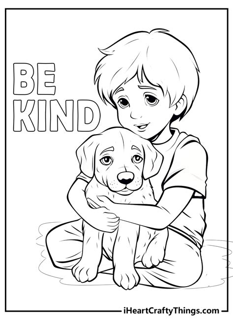 Being Kind Clipart Black And White