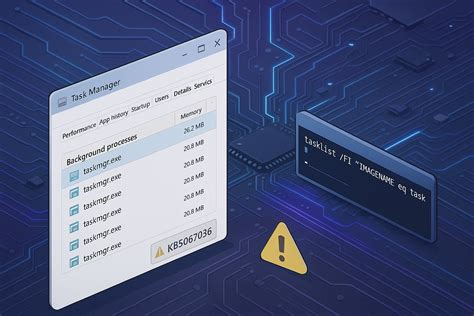 Windows 11 Task Manager Duplication Bug Kb5067036 Fixes And Workarounds Windows Forum