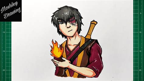 How To Draw Prince Zuko Prince Zuko Tana Ford In Colin Solans