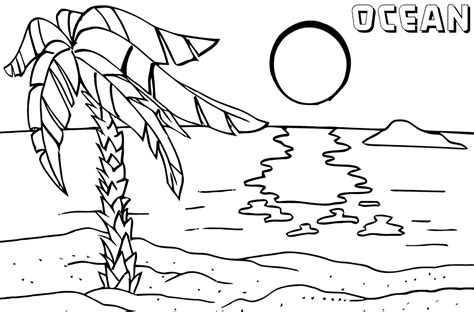 Ocean Coloring Pages