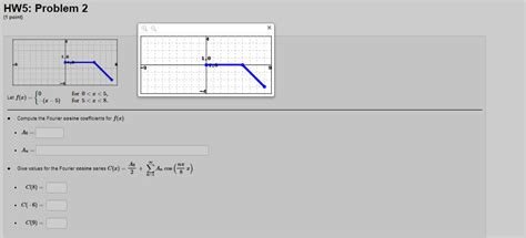 Solved Hw5 Problem 2 1 Point 1 A 10 Fr Lg Let F 2 5
