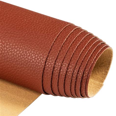 Torrami Soft Synthetic Pu Fabric Material Faux Leather Sheets 2 Yards