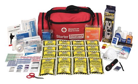 American Red Cross 68 Components Duffel Bag First Aid Kit 491a60