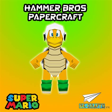 Game Super Mario Hammer Bros Paperzone Vn