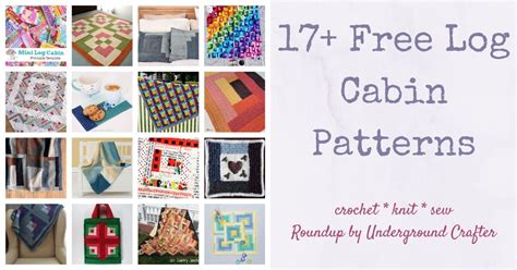 Printable Mini Log Cabin