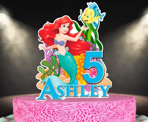 Ariel Cupcake Cake