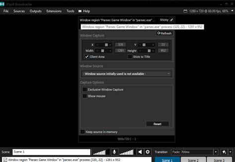 Using Xsplit With Parsec Parsec