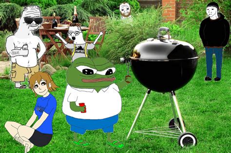Apu And Ashbie Have A Bbq R Apustaja