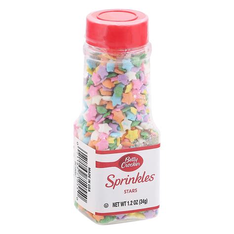 Betty Crocker Sprinkles Decorating Stars 12 Oz 6 Pack Stockupexpress