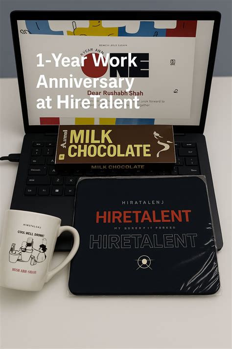 Workanniversary Gratitude Teamhiretalent Oneyeartogether