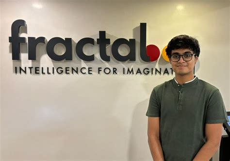 Aditya Naidu On Linkedin Fractal Artificialintelligince Summerinternship
