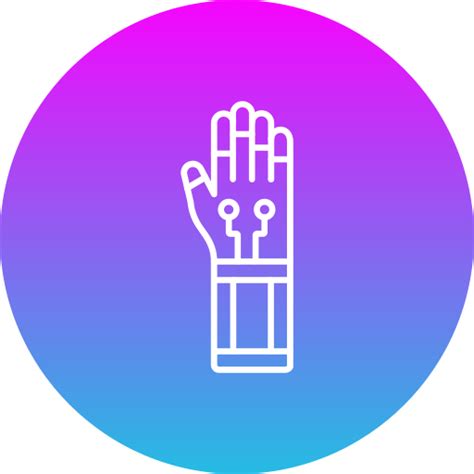 Bionic Arm Generic Gradient Fill Icon