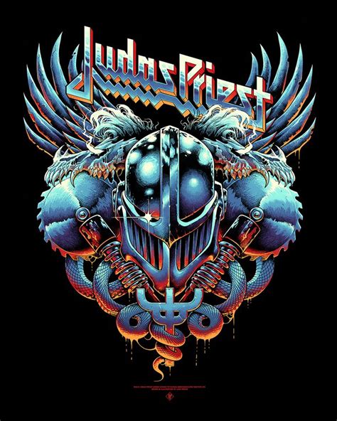 Luke Preece Design And Illustrationjudas Priest Painkiller Judas