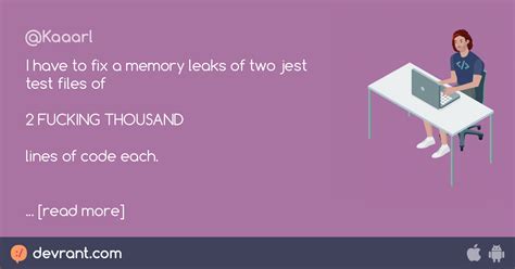 Jest I Have To Fix A Memory Leaks Of Two Jest Test Files Of FUCKING THOUSAND Lines Of Code