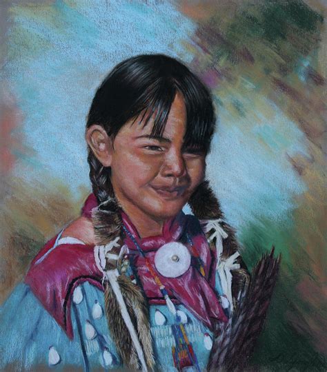 Native Pearl Painting By Dan Spangler Fine Art America