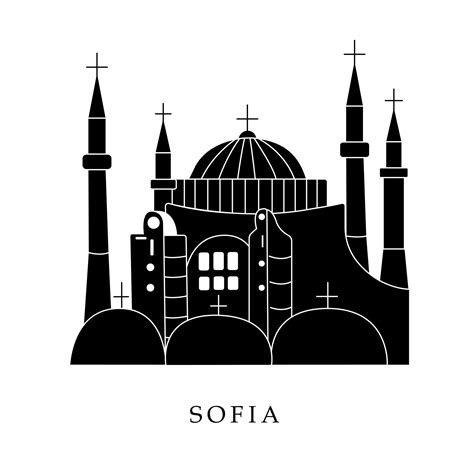 European Capitals Sofia City 7751108 Vector Art At Vecteezy