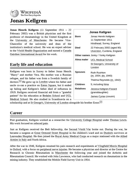 Jonaskellgren Pdf Medicine Clinical Medicine