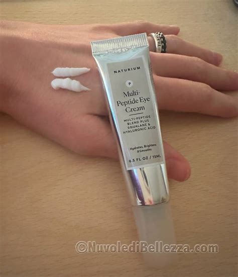 Naturium Multi Peptide Eye Cream Review Nuvole Di Bellezza
