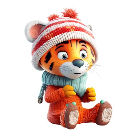 玩偶卡通老虎 可愛 紅色 猛獸png去背圖片素材免費下載，免摳圖設計圖案下載 Pngtree