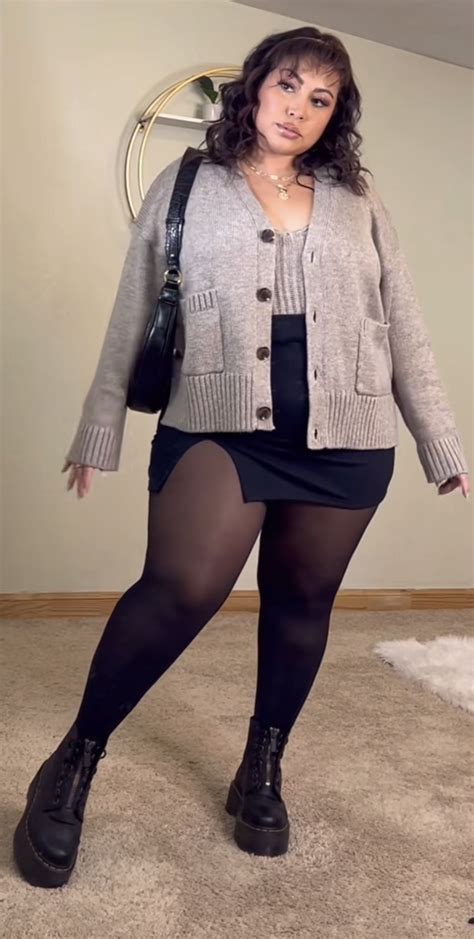 Chubby Fall Outfits Plus Size Alt Fall Fashion Plus Size Alt Fall