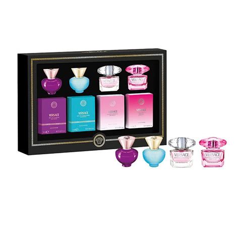 Versace Eau De Parfum 4x5ml T Set