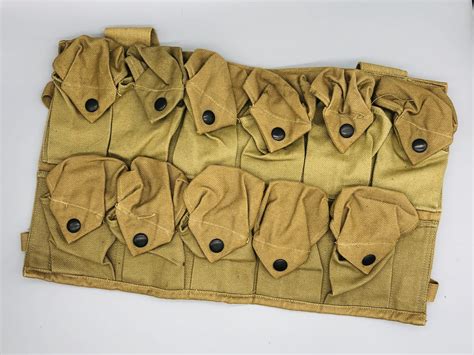 Us Army 1918 Grenade Bandolier Pouch I Ww1 Militaria And Field Gear