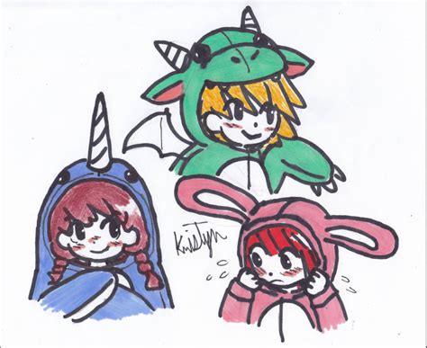 Kirugumi Girls By Friendlyfoxpal On Deviantart