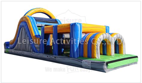 40ft Rock Climb Slide Obstacle Leisure Activities Usa