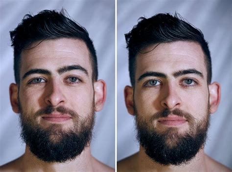 Photographer Takes Portraits Of People With And Without Clothes Asks Viewers To Guess Which One