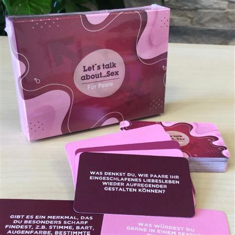 Let´s Talk About Sex Ein Kartenspiel Für Paare B I E K Akademie