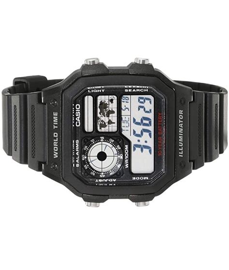 On Watches The Casio World Timer