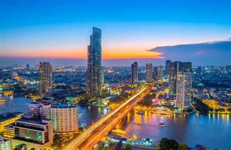 Thaïlande Bangkok Voyage Carte Plan