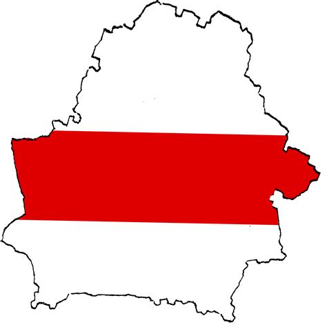 Flag Map Of Belarus By Guusschut On Deviantart