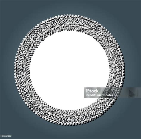흰색과 회색 추상 현대 투명 도금 원 프리젠 테이션 배경 원형 패턴과 아름다운 패턴 녹색 배경 분리 벡터 0명에 대한 스톡 벡터