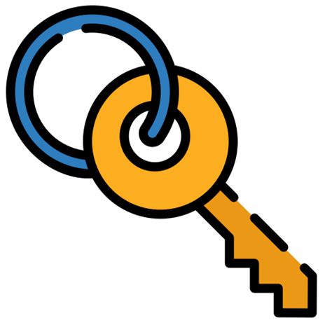 Key Ring Free Security Icons
