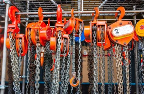 Chain Pulley Inspection Certification Sai Legal