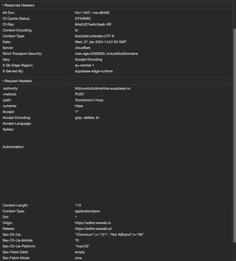 Supabase Invoking Edge Functions Causes Cors Issues Developer Corner Weweb Community