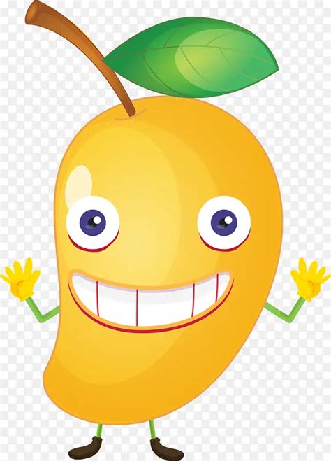 可爱开心的芒果小人png图片素材下载图片编号qedxjeoy 免抠素材网