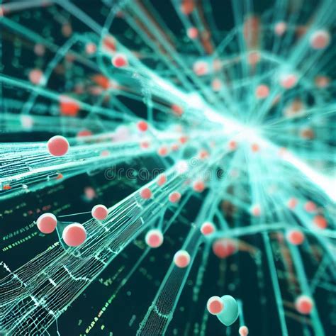 Abstract Technology Big Data Background Big Data Ai Generated