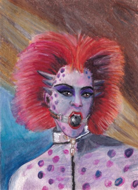 Rule 34 1girls 2d Alien Alien Girl Alien Humanoid Background Ball Gag Bondage Collar Drawing