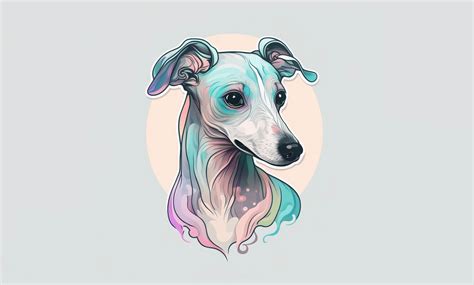 Whippet Cute Clipart Graphic By Poster Boutique · Creative Fabrica