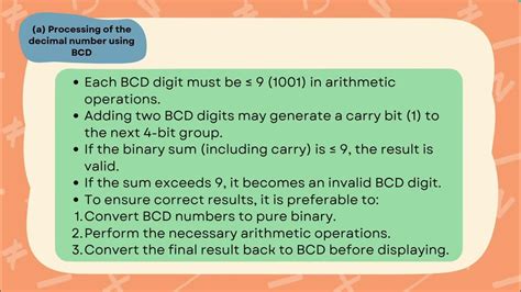 Explanation Of Binary Coded Decimal Bcd Youtube